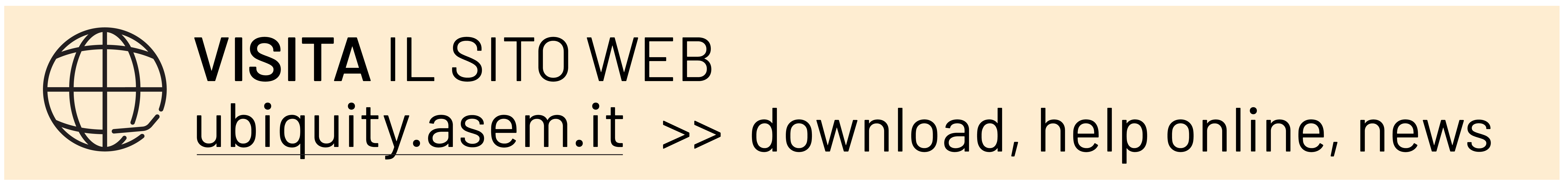 UBIQUITY Application Software - ASEM S.r.l. con Socio Unico